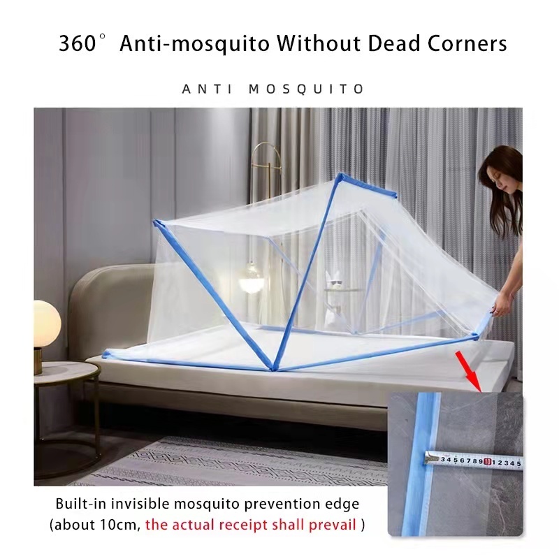 1.8King/1.5Queen Foldable Mosquito variety sizeNet Anti Mosquito Bites ...