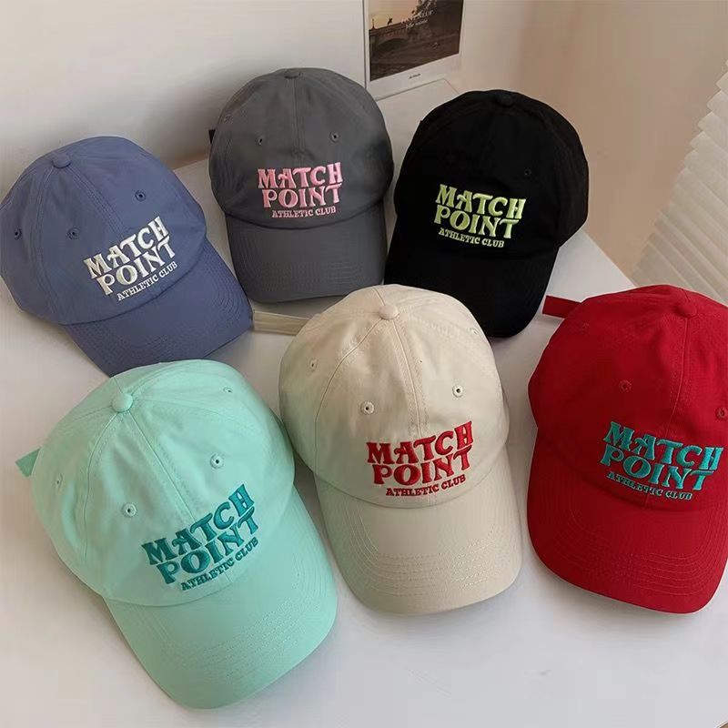 Embroidered Casual Caps Versatile Korean Baseball Cap for Men and Women ...