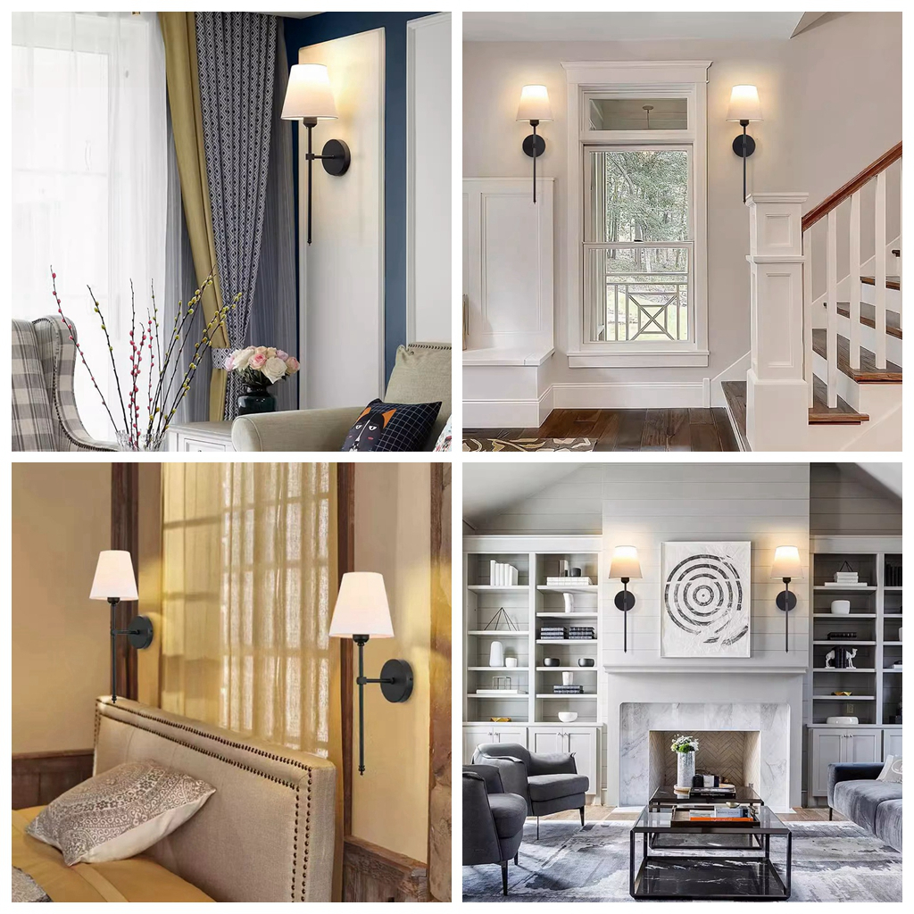 Lightless Nordic Creative Sconce Light Dining Living Room Bedroom ...