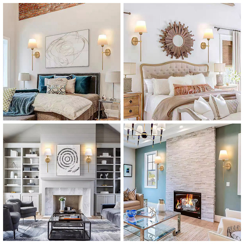 Lightless Nordic Creative Sconce Light Dining Living Room Bedroom ...