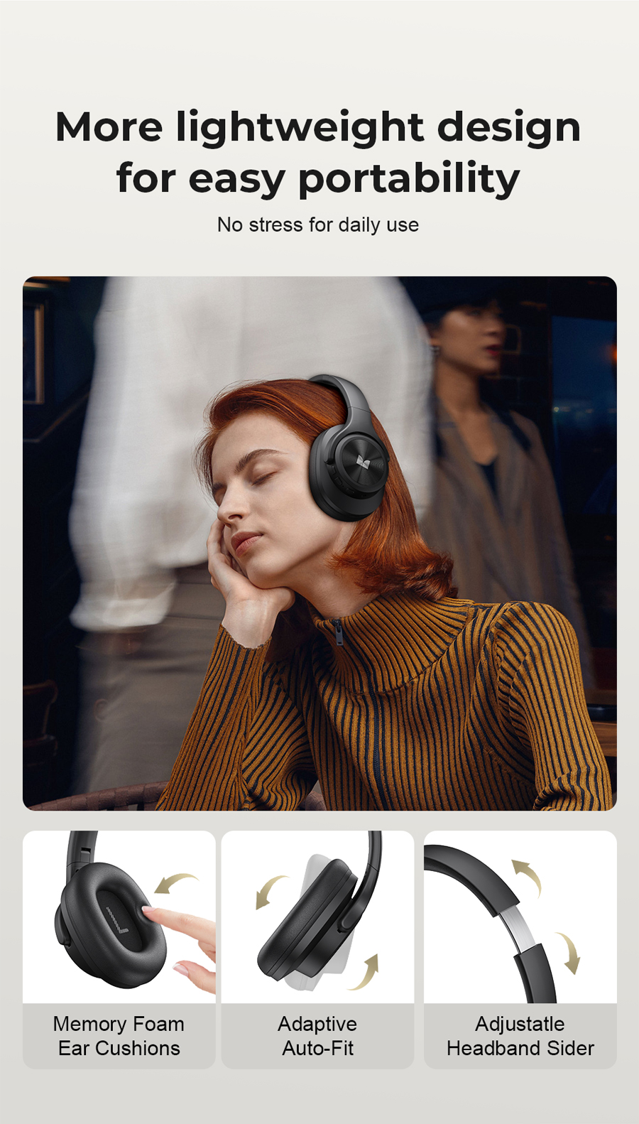 Monster MISSION 200 Bluetooth Headphone Wireless Headphone Gaming Low ...