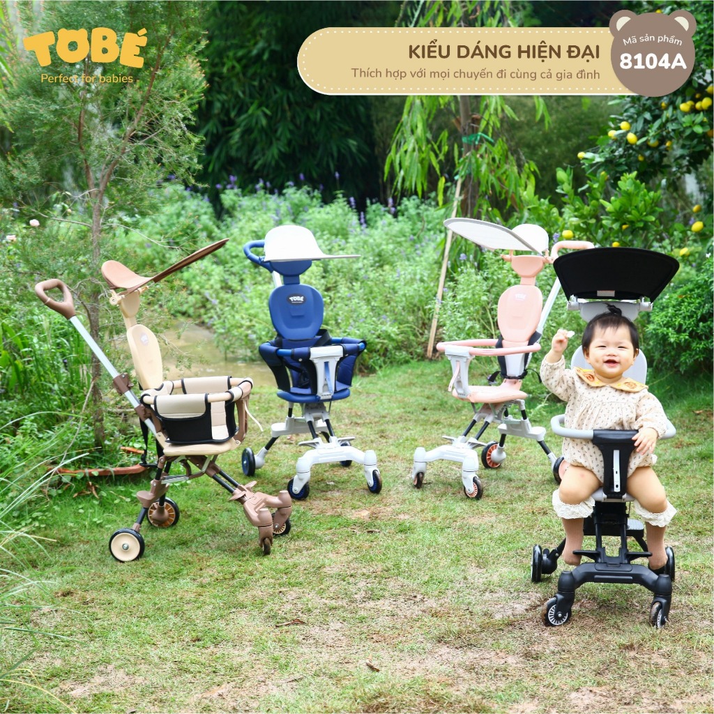 【IN stock】Foldable Baby Stroller Lightweight Stable Soft Seat Hand Push ...