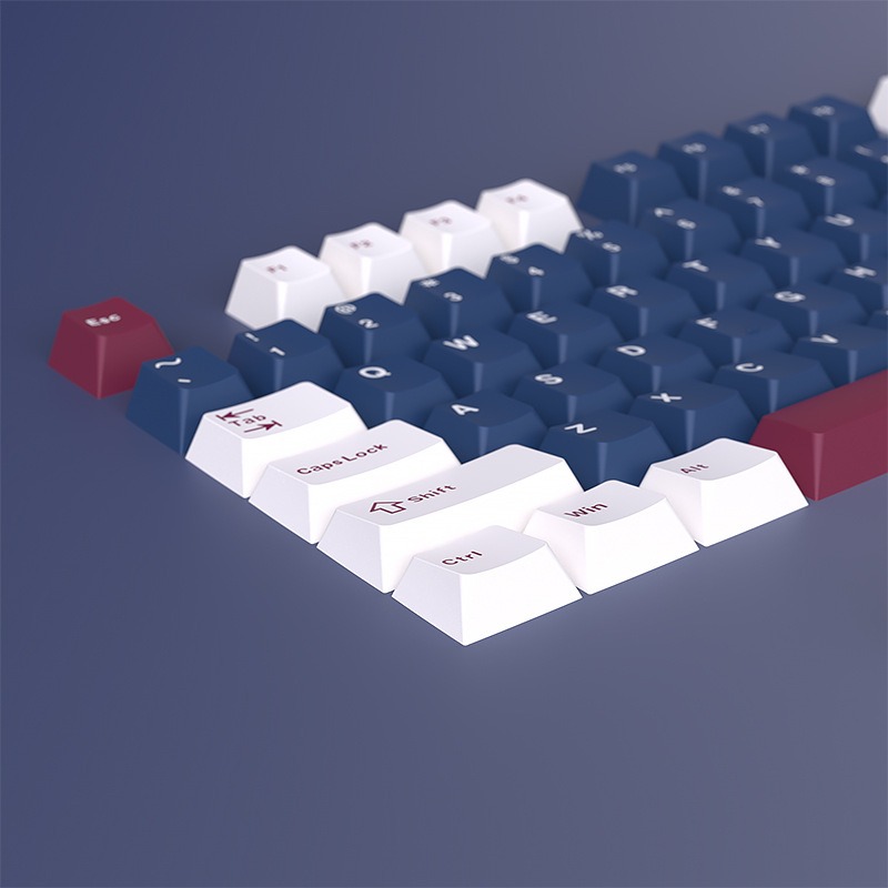 -LW- Blueberries PBT Material CHERRY Profile 125 Keys Mechanical ...