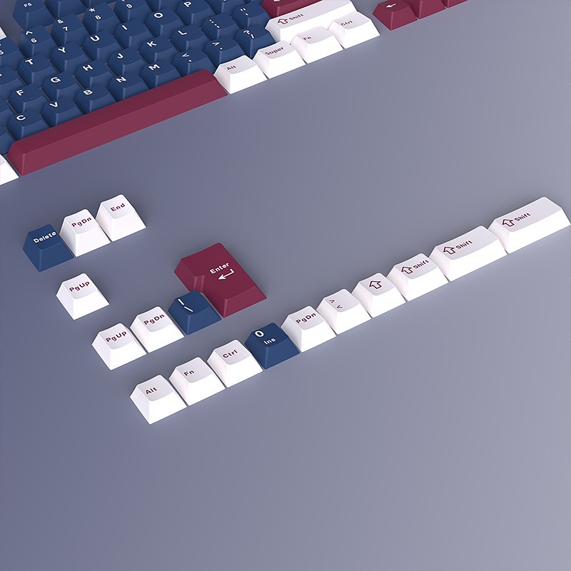 -LW- Blueberries PBT Material CHERRY Profile 125 Keys Mechanical ...