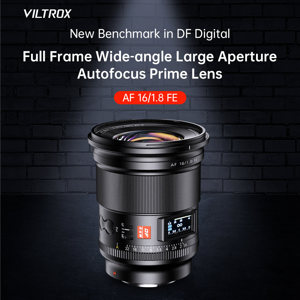 Viltrox 16mm F1.8 Full Frame Auto Focus STM Wide-Angle Large Aperture ...
