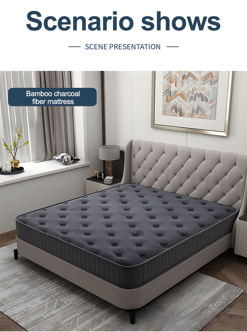 Dreame 9 Inch Thick Memory Foam Mute Zero Pressure Spring Mattress Five ...