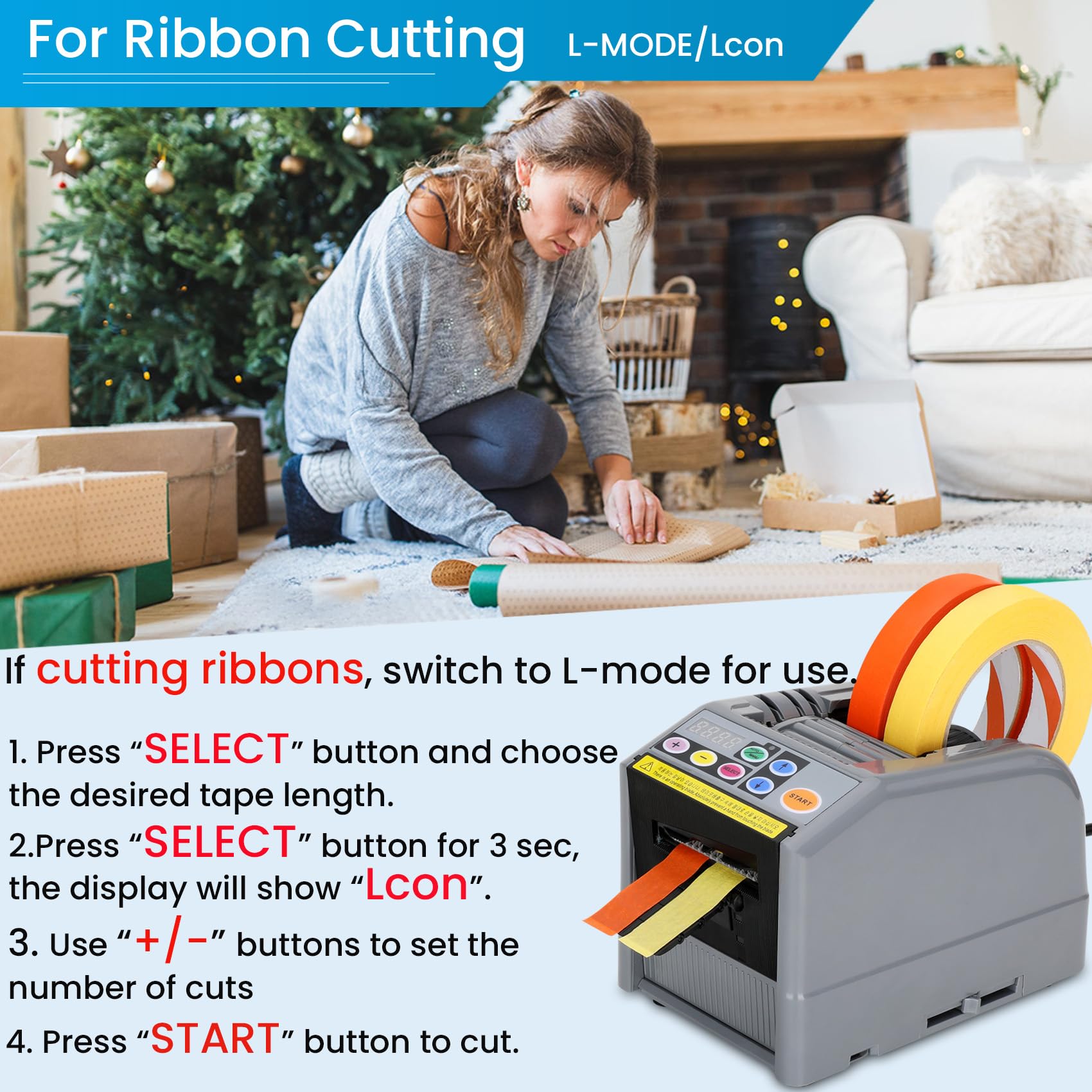 【Next day delivery】Automatic Tape Dispenser ZCUT-9 Tape Cutter ...