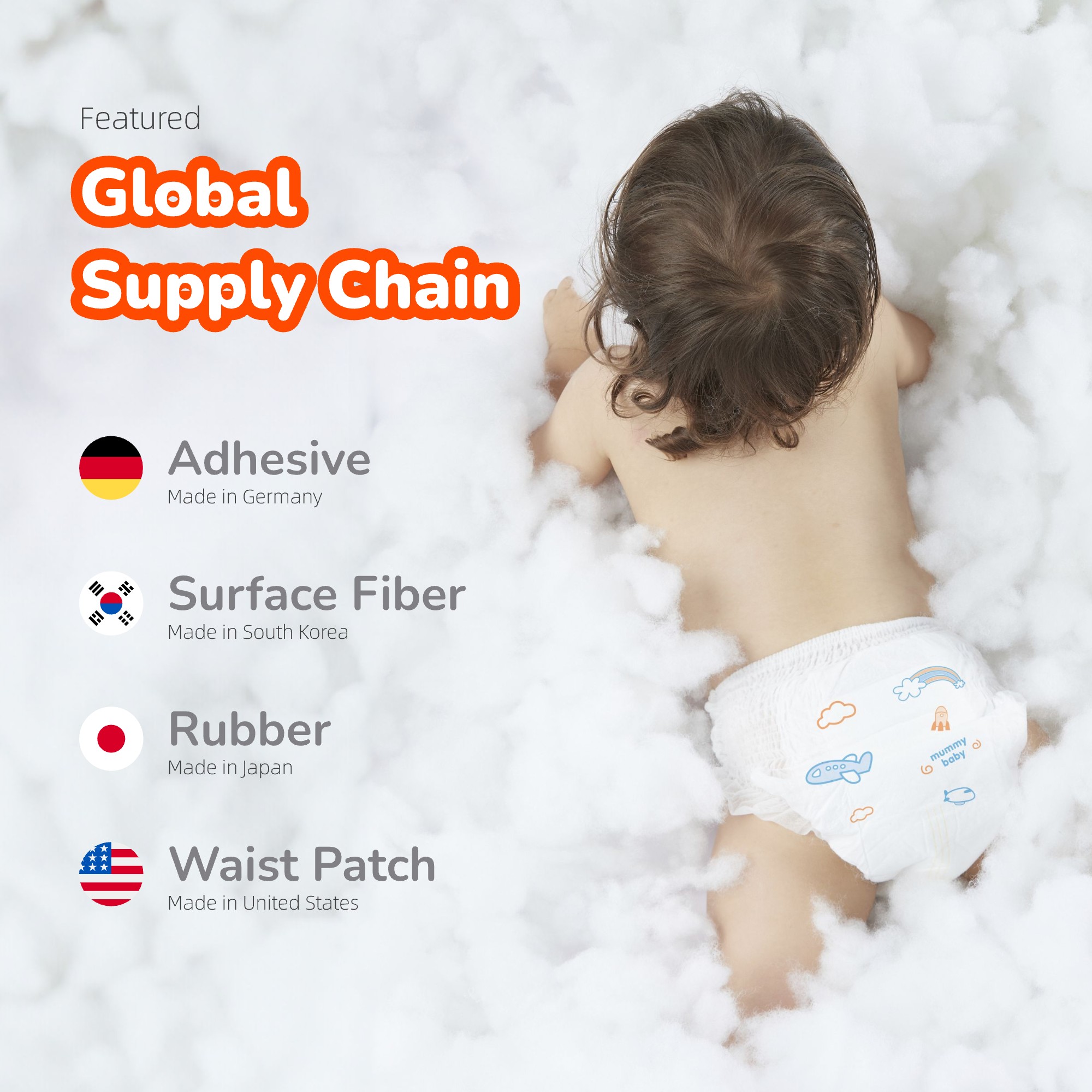 【MUMMY BABY】New baby waist diaper in 4 sizes | Shopee Philippines