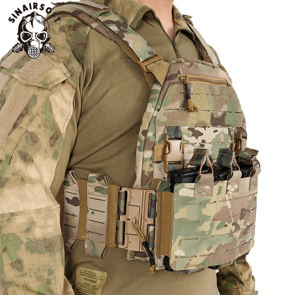 SINAIRSOFT SOE Magnetic Buckle Quick Release Tactical Vest MOLLE ...