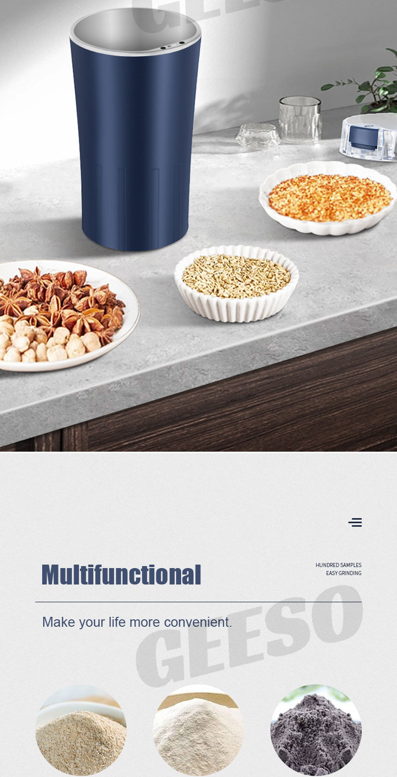 GEESO 300W Portable Electric Grinder 304 Stainless Steel Strong Power ...