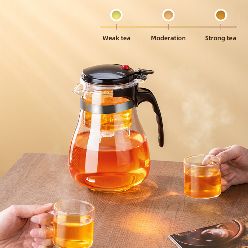 GIANXI Tea Pot Maker French Press coffee kettle tea cup with strainer ...