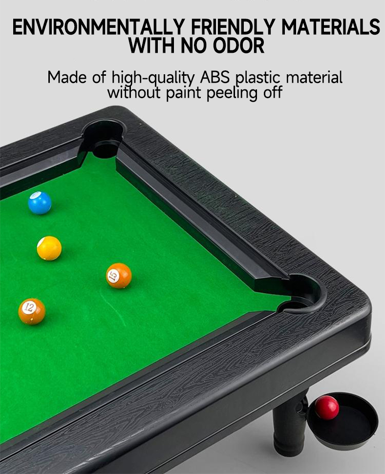 Yowxii S/M/L Mini Billiard Table Set For Kids Billiard Ball Snooker ...