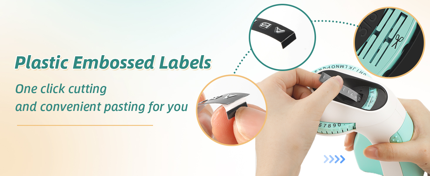 Phomemo 3D Embossing Label Maker E975 Portable Manual Labeling Machine ...