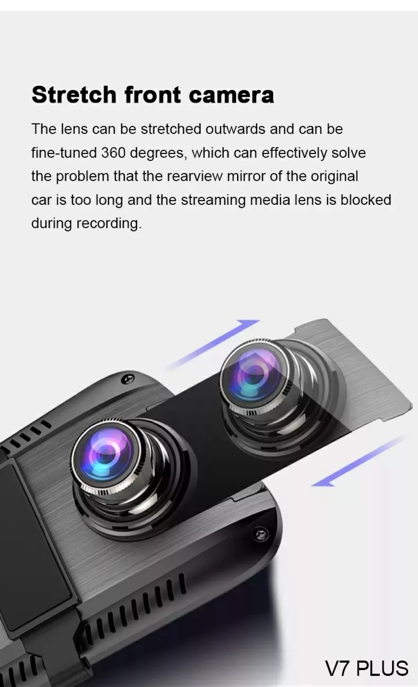 LENOVO V7 / V7 PLUS 10'' IPS TOUCH SCREEN Stream Media Dual Lens 1080P ...