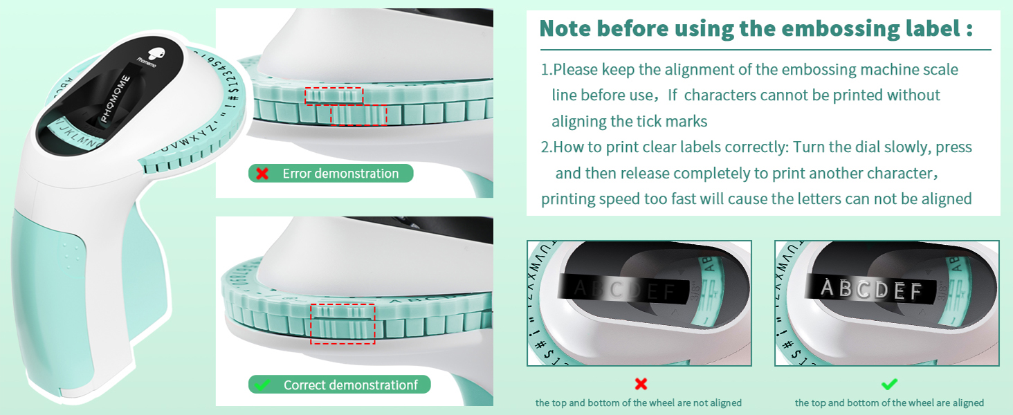 Phomemo 3D Embossing Label Maker E975 Portable Manual Labeling Machine ...