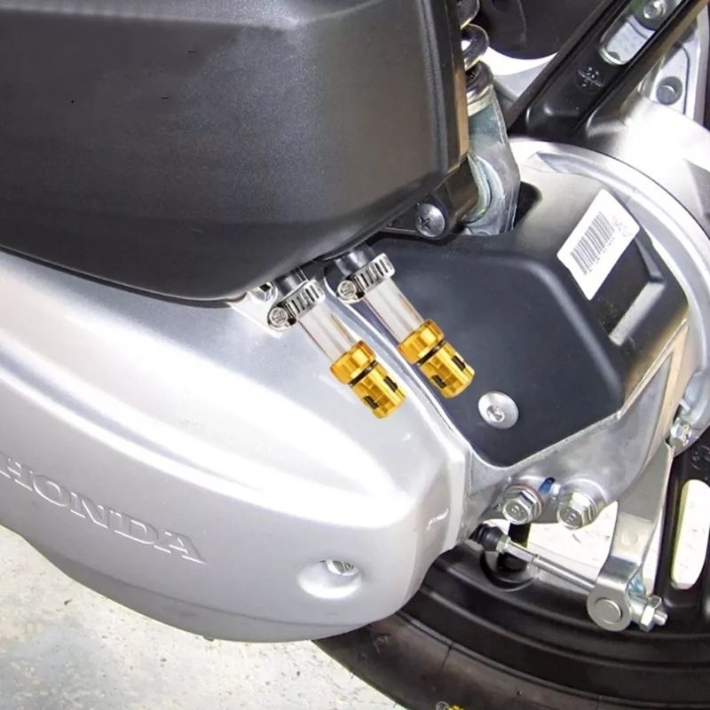 ADI TURBO Air Filter Drain Tube Alloy Head Universal Motorcycle Made in ...