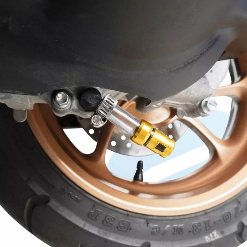 ADI TURBO Air Filter Drain Tube Alloy Head Universal Motorcycle Made in ...