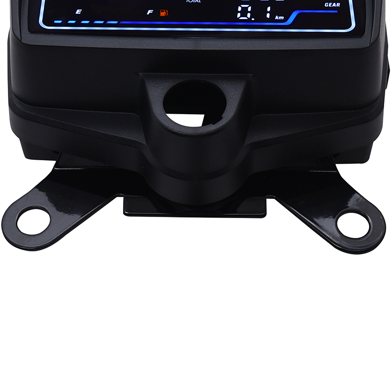 Motorcycle Speedometer Tachometer LED digital meter Assembly With USB ...