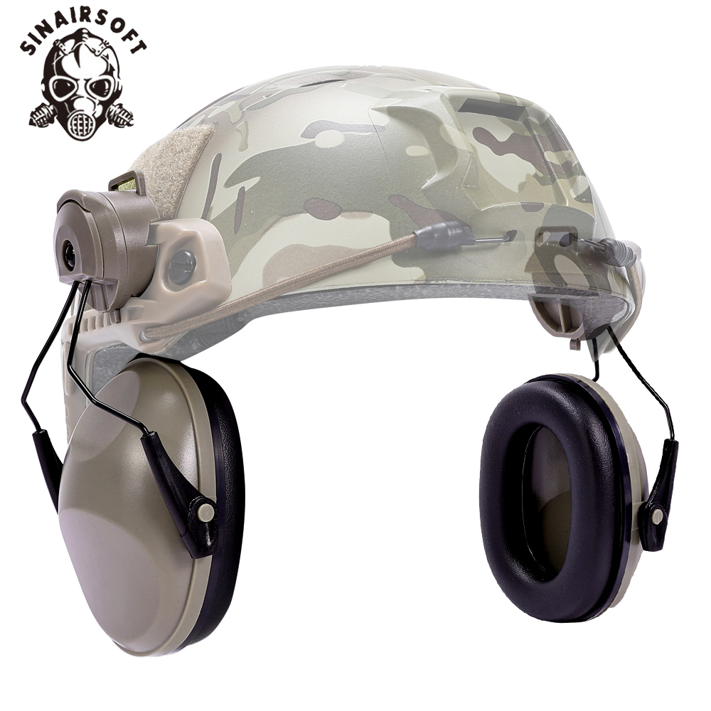 SINAIRSOFT Tactical Stand style Pickup and Noise Reduction Earmuffs ...