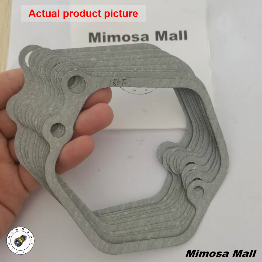 Mimosa 10PCS Bonnet Cylinder head cover gasket / Bonnet gasket 186F ...