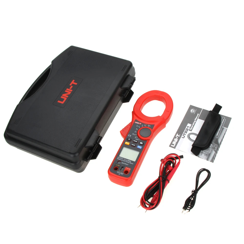 UNI-T UT220 UT221 UT222 Digital Clamp Meter AC DC Current Voltage Meter Auto Range Multimeter ...