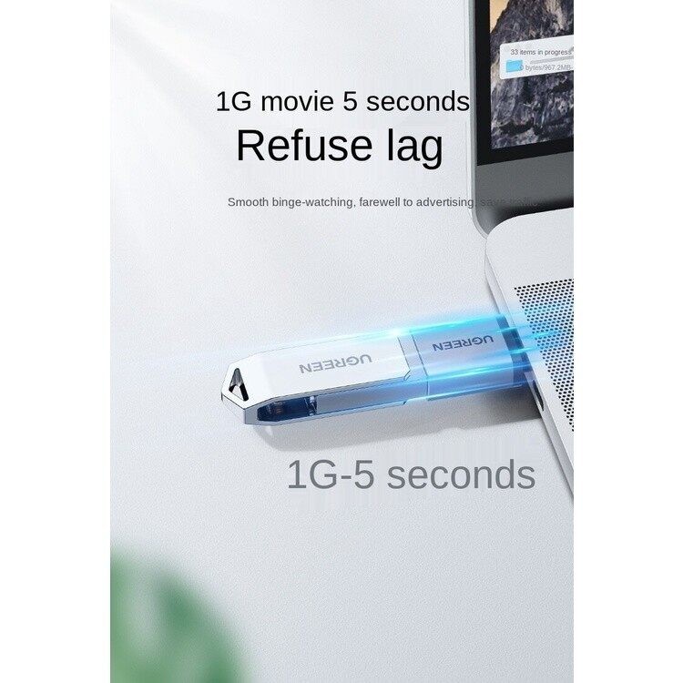 UGREEN USB C to USB Adapter USB C Male to USB 3.2 Female Connector Mini ...