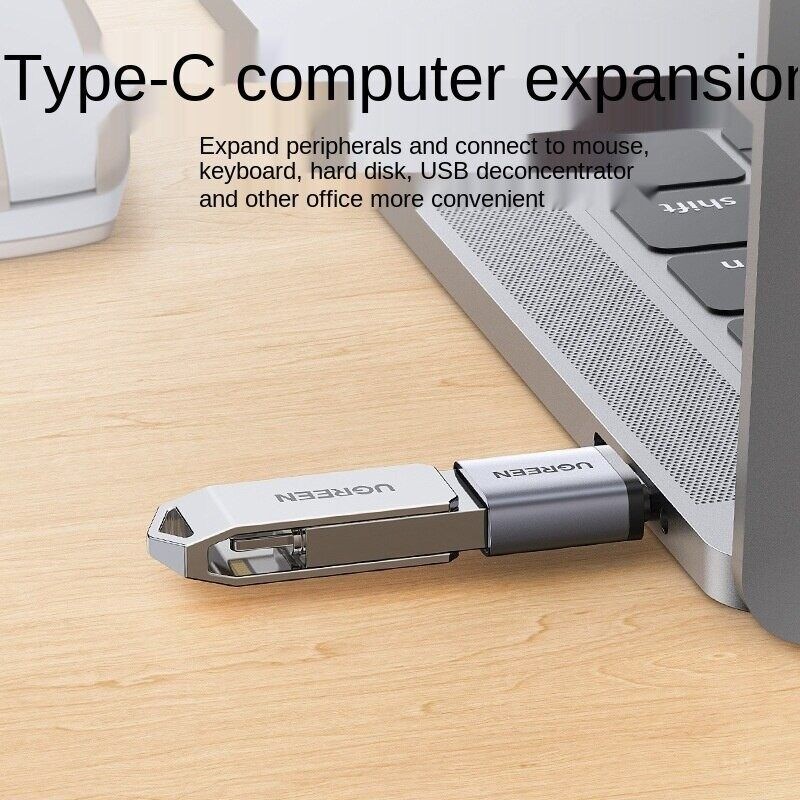 UGREEN USB C to USB Adapter USB C Male to USB 3.2 Female Connector Mini ...