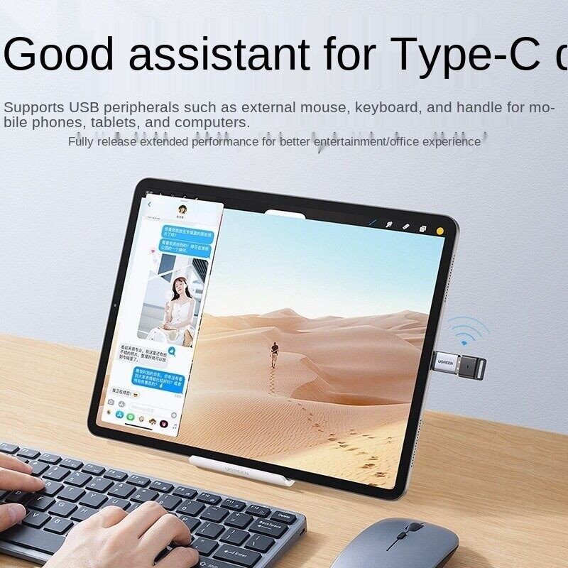UGREEN USB C to USB Adapter USB C Male to USB 3.2 Female Connector Mini ...