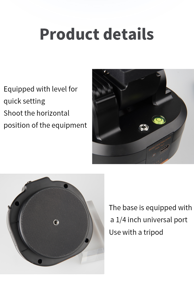 Zifon YT-2000 Camera Panoramic Electric Pan Tilt Face Tracking 2KG ...