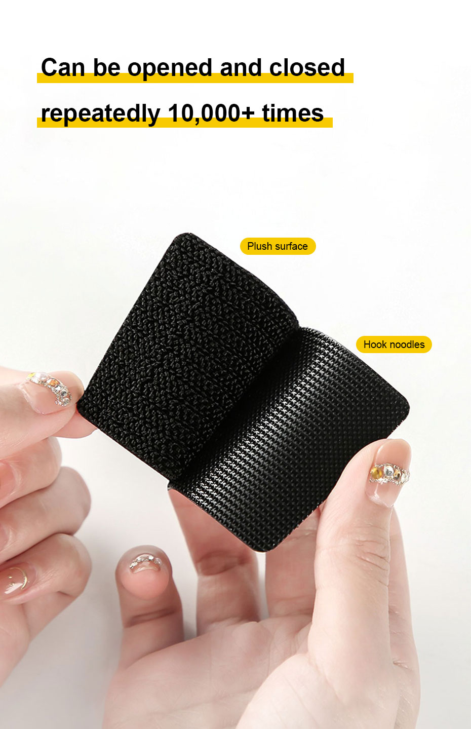 SEAMETAL Car Foot Mats Fixed Stickers Self Adhesive Fastener Carpet Mat ...