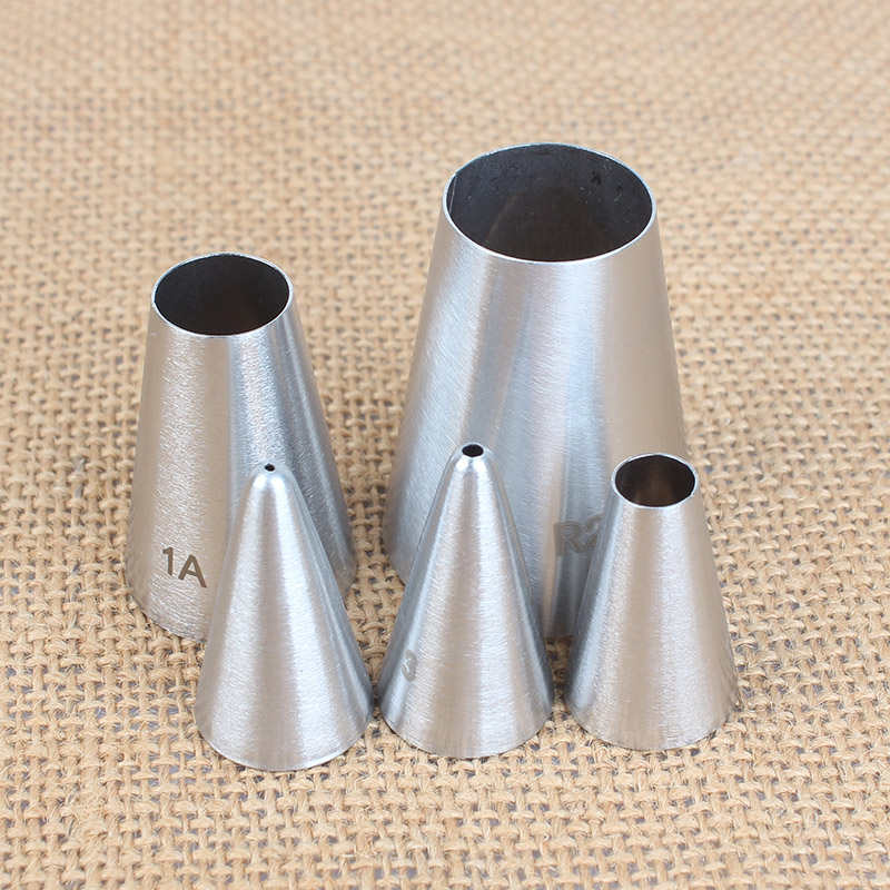 5pcs Set Combination Commonly Used Round Small Hole Writing Decorating ...