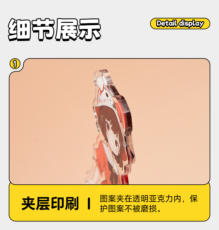 Customized Rotating Stand Acrylic Humanoid Stand Customized Anime ...