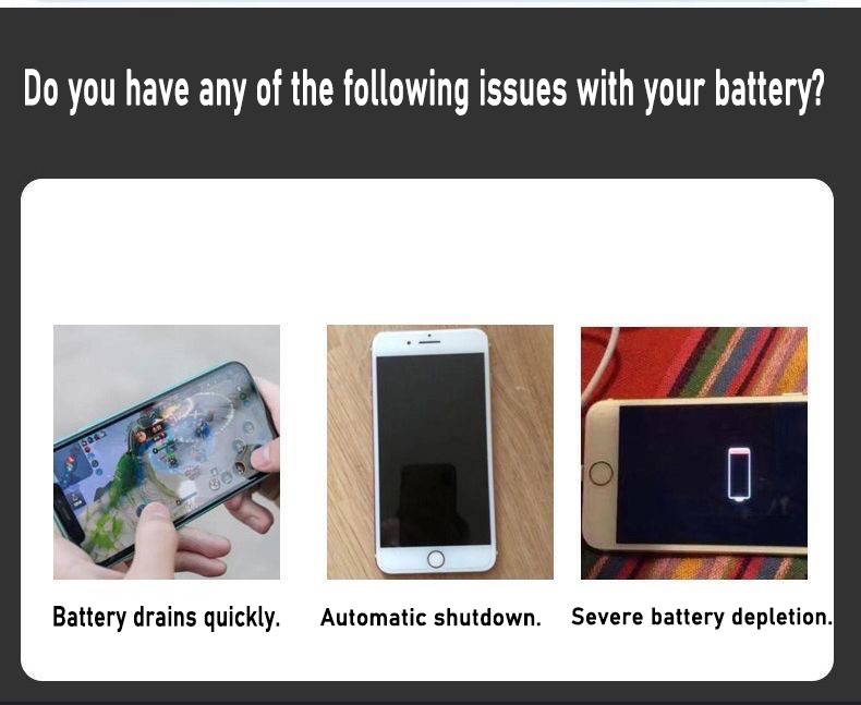 High capacity Phone Battery For Phone SE2016/SE2020 (free tools ...