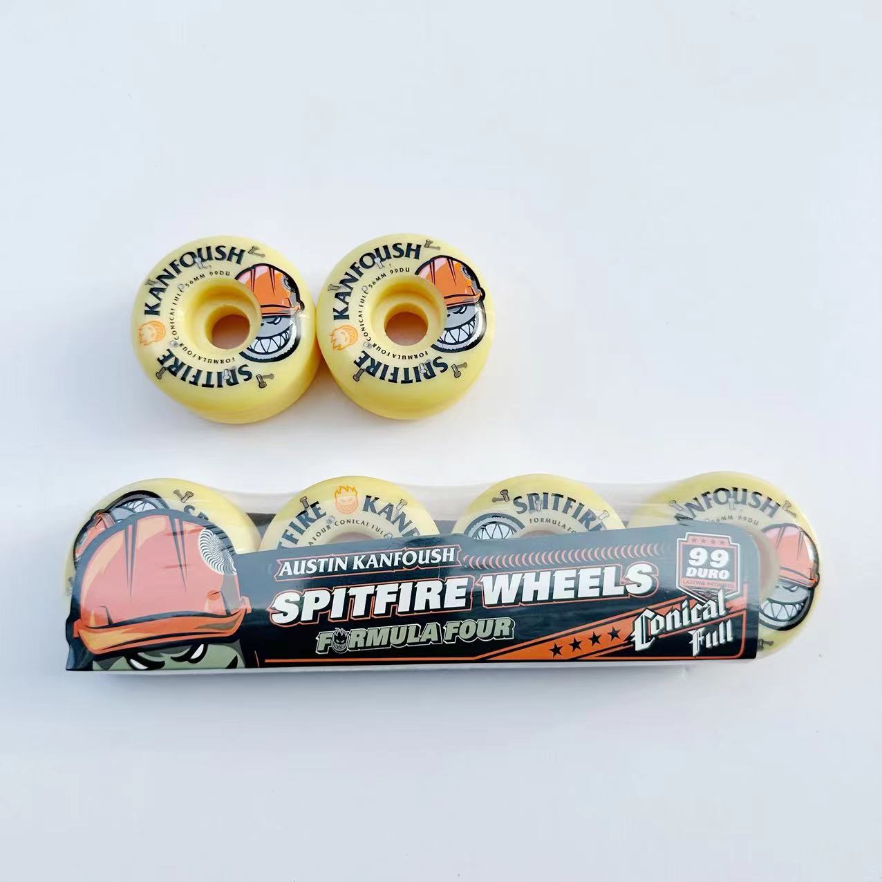 spitfire skateboard wheel F4 KANFOUSH wheel formula four WHEEL 99duro ...