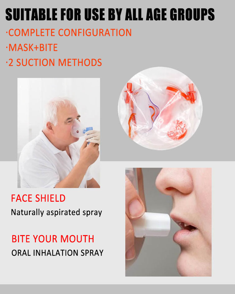 OUMRO Cardinal Compact Nebulizer ( with Complete Accessories ) Model ...