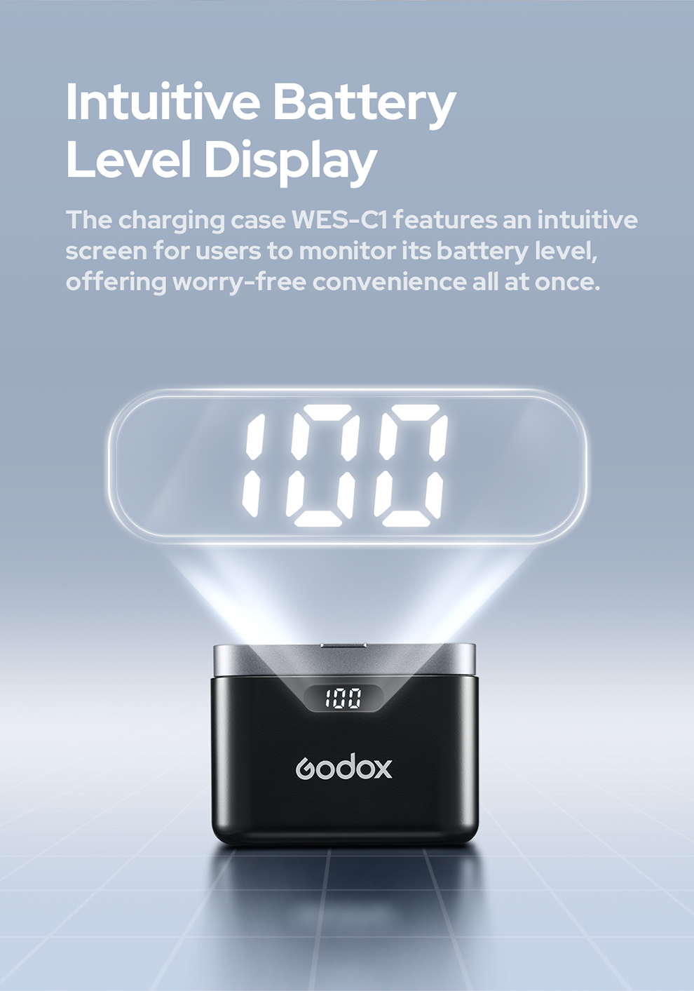 GODOX WES 2.4GHz Wireless lavalier Microphone System for iOS/Android ...