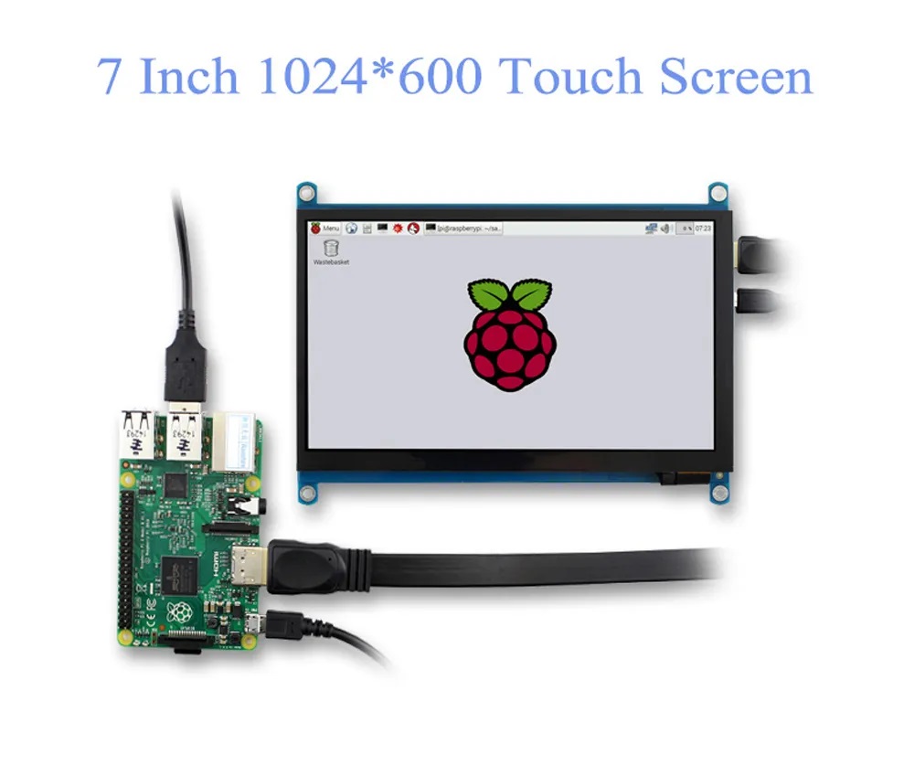 [PH Stock]7 Inch IPS Raspberry Pi Capacitive Monitor Touch Screen LCD ...