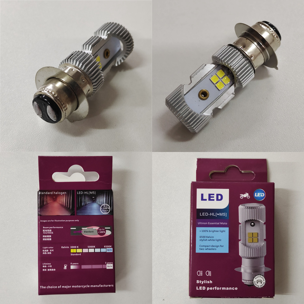 LED HEADLIGHT BULB T19/1LEG- Beterry Operated | Shopee Philippines