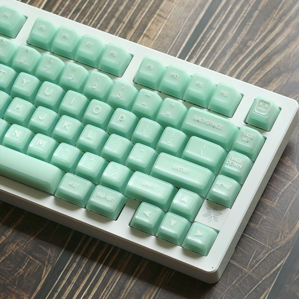 Translucent Purple Jade Double Shot Keycaps 142keys/set PBT SA Profile ...