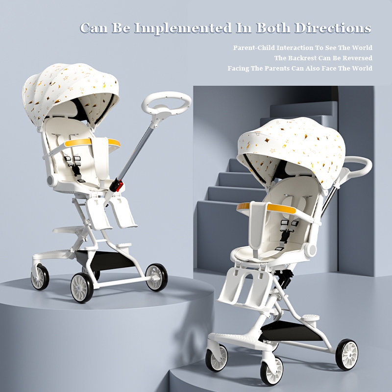 【COD】Baby Stroller 360 Rotating Portable Light Weight Two-Way Sit And ...