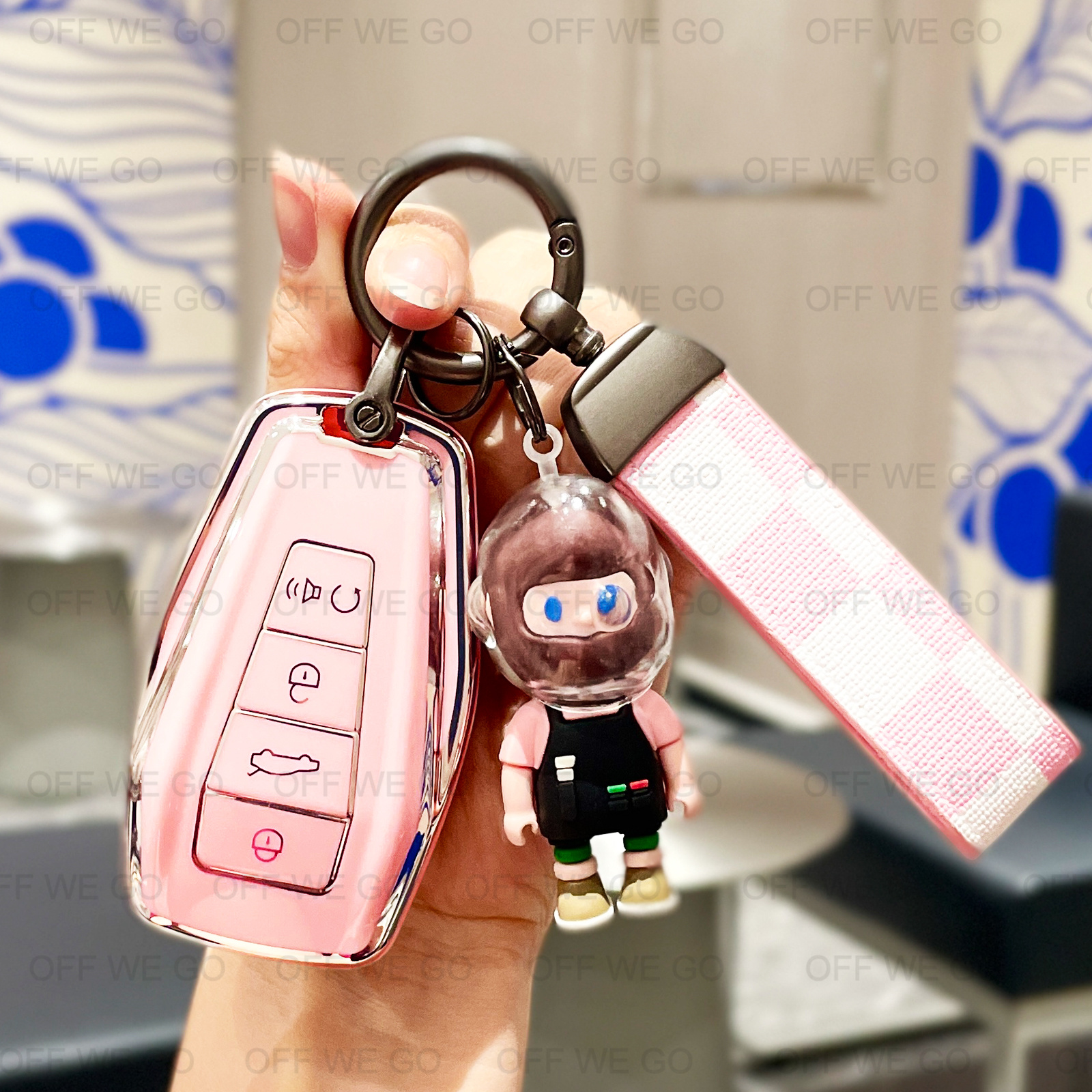 New Geely Car Key Cover Chain 2019-2023 Okavango Coolray SE GX3 Pro ...