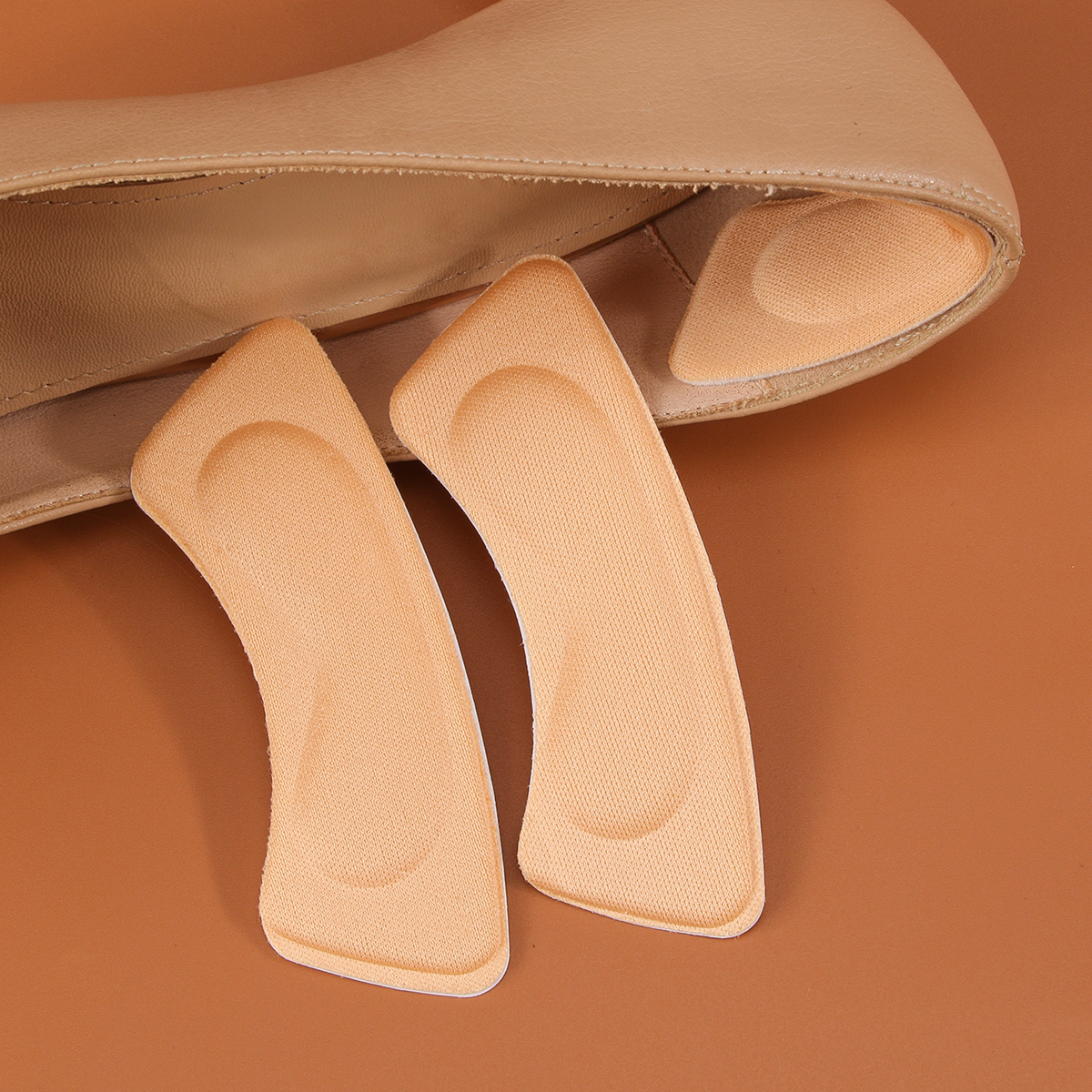 Heel Stickers and Cushion Pads Insoles for Improved Shoe Fit and ...