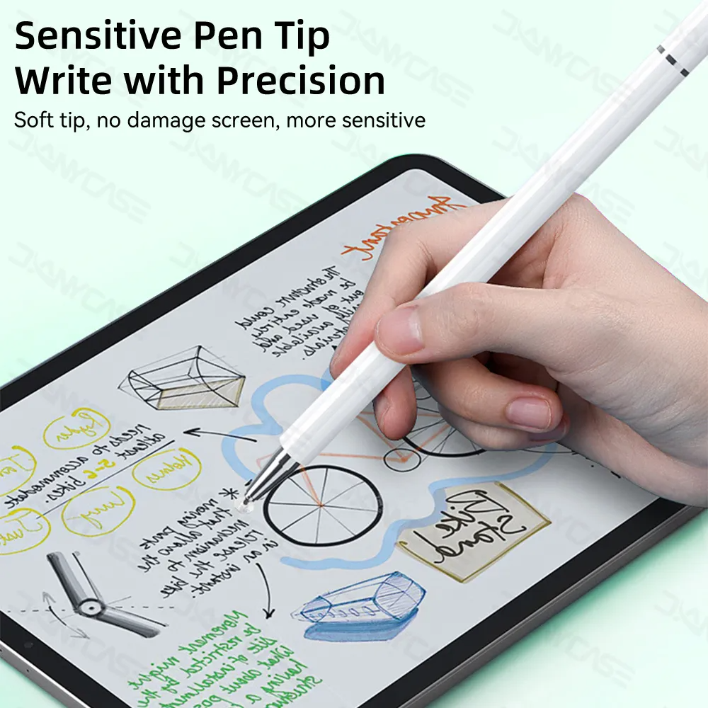 3 in 1 Universal Stylus Pen Pencil for Mobile Android iOS Phone No ...