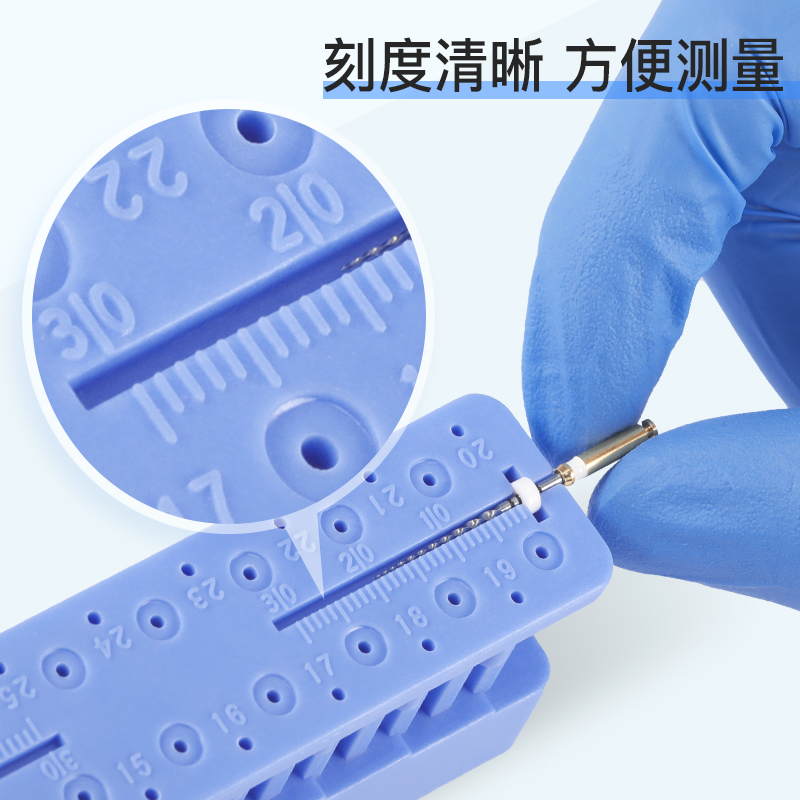 Dental Endo Measuring Block Endodontic Block Files Dental Measuring ...