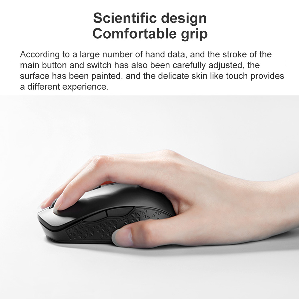 Lenovo Howard Bluetooth Mouse Wireless Dual-mode Mouse Portable Office ...