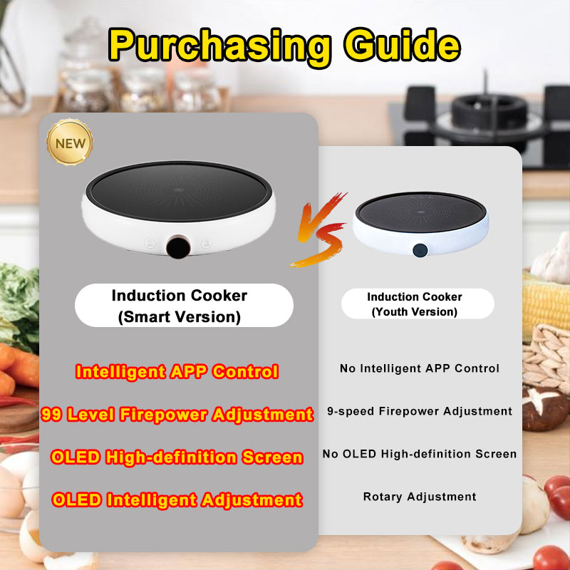 Xiaomi Lifeite 2100W Induction Cooker App Control Control Precision ...