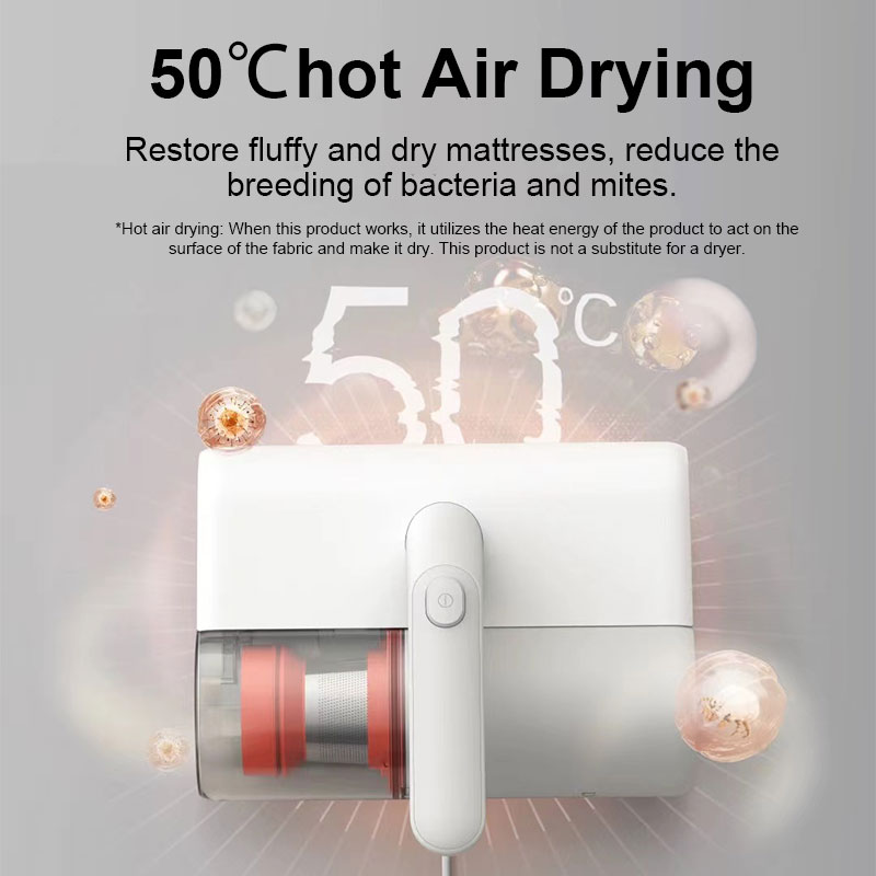 Xiaomi Dust Mite Vacuum 2 Mite Remover Vacuum Cleaner 4 Filters UV-C ...
