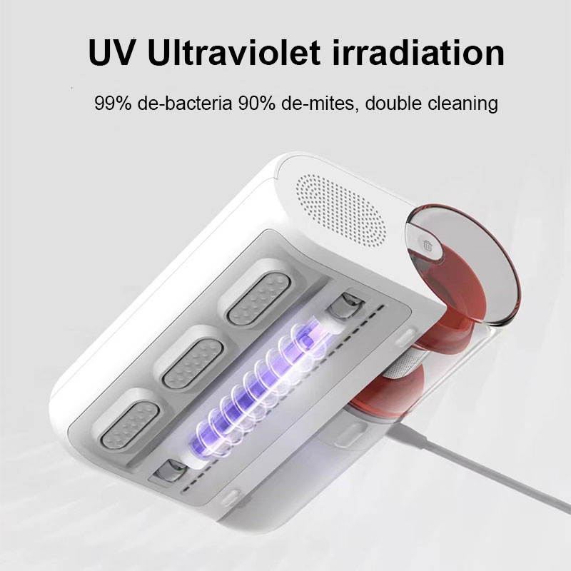 Xiaomi Dust Mite Vacuum 2 Mite Remover Vacuum Cleaner 4 Filters UV-C ...