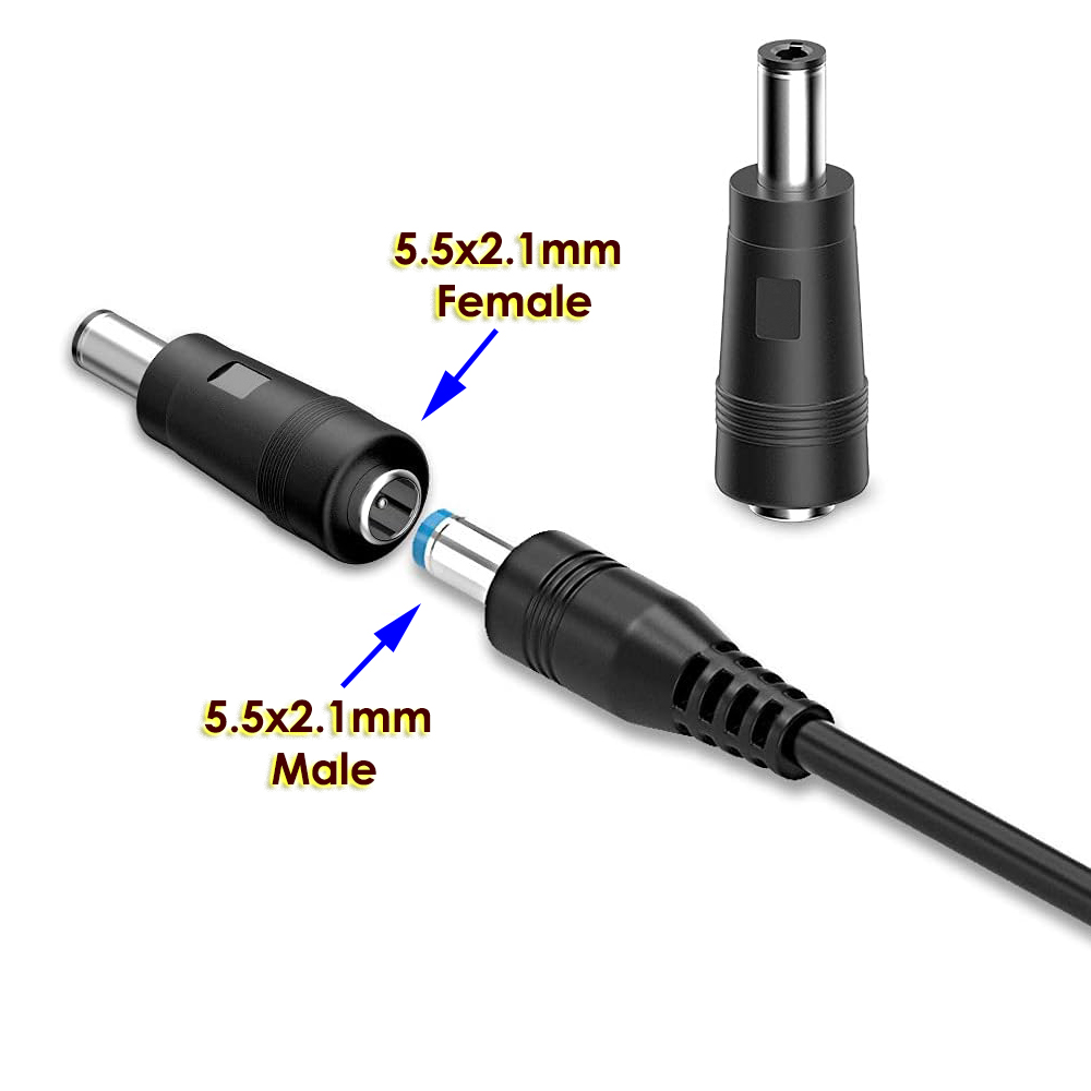 USB to DC 5V Universal Power Cable, DC Plug 5.5 * 2.1mm Jack Charging ...