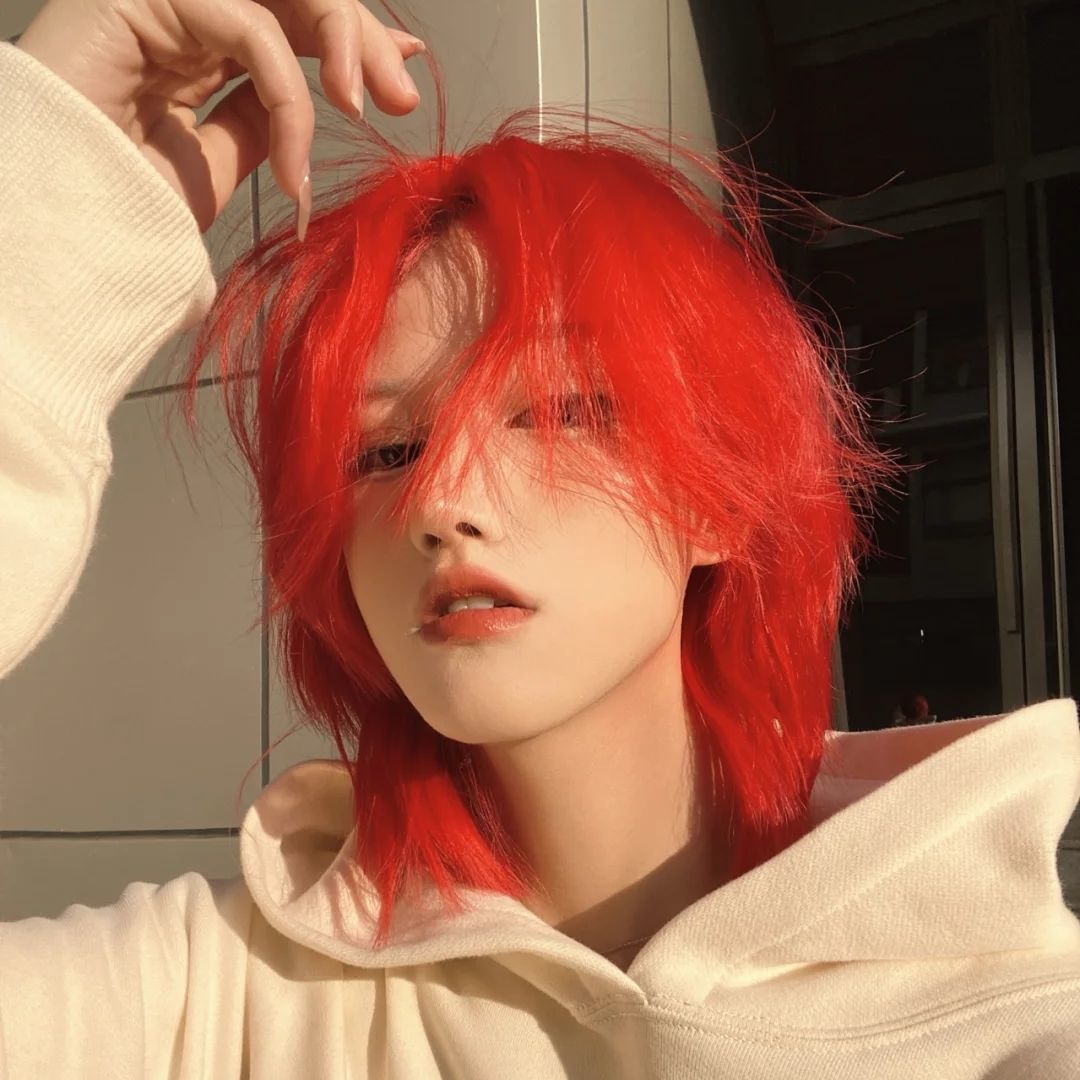 Fake hair mullet head unisex Internet celebrity Samurai head Japanese ...